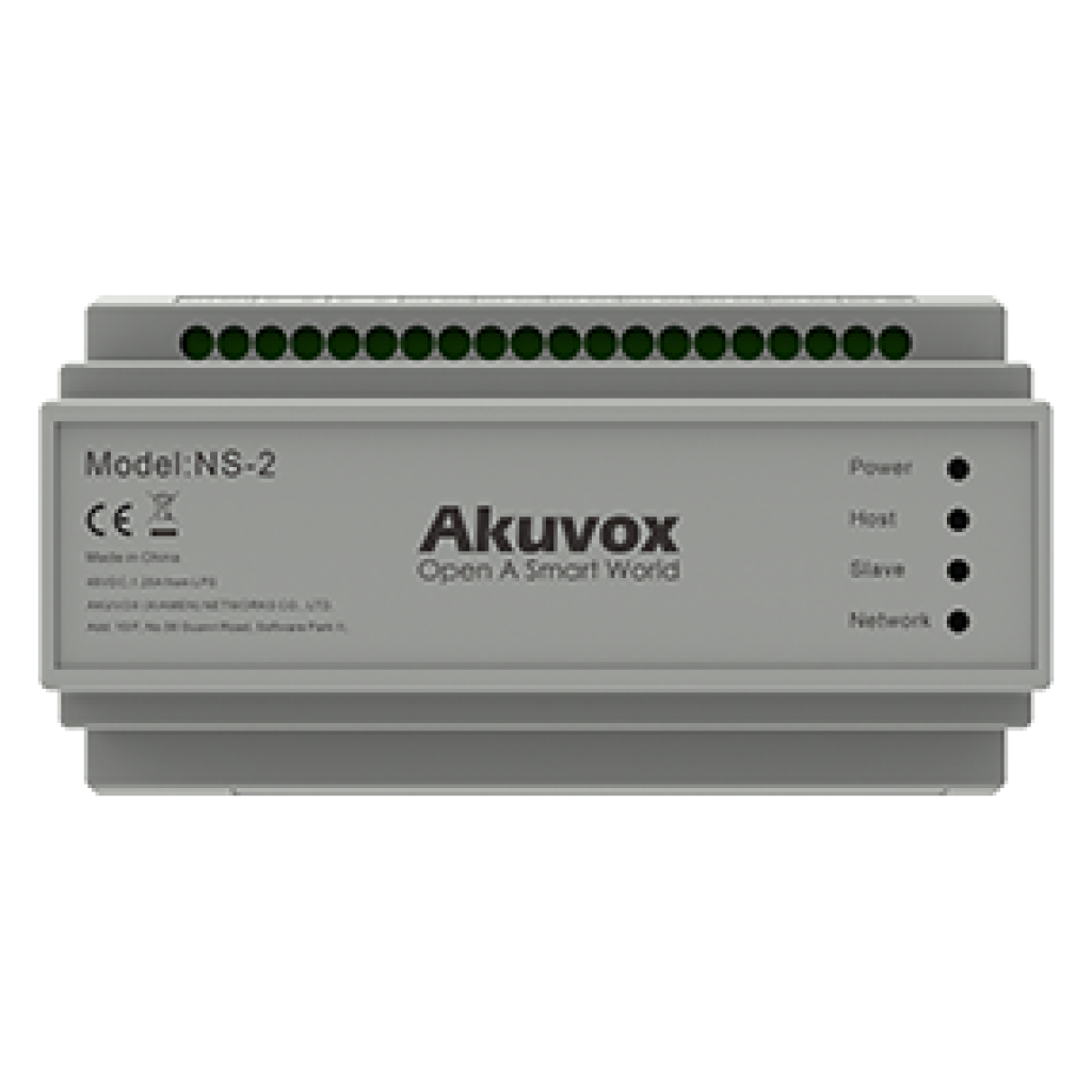 NS 2-AKUVOX 2 Wire IP Network Switch - Aristel Networks