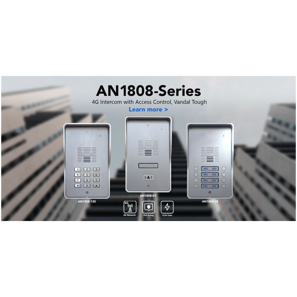 AN1808-08-4G LTE Door Intercom