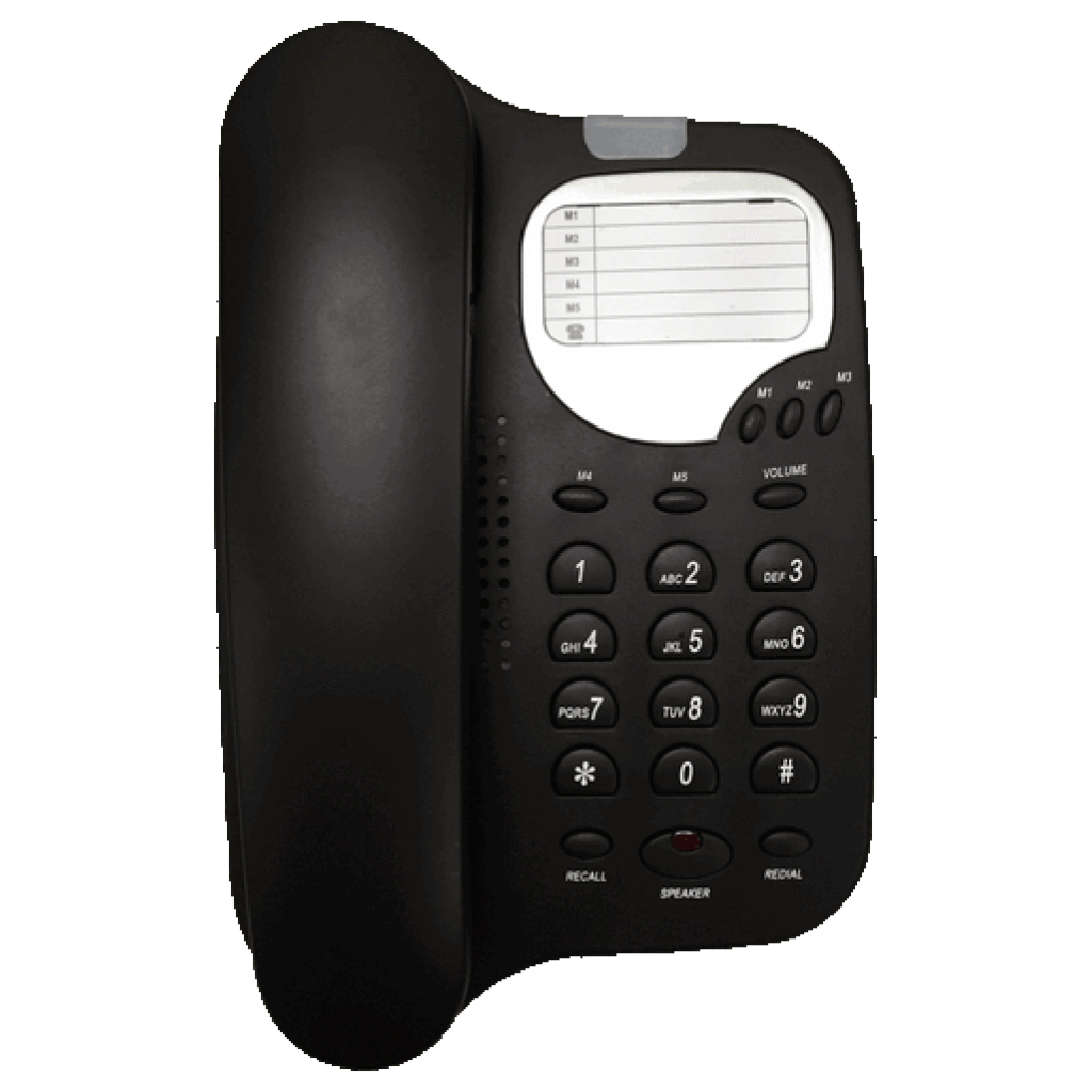 2713H || ARISTEL COMPACT SPEAKER SLT PHONE BLACK | Aristel Networks