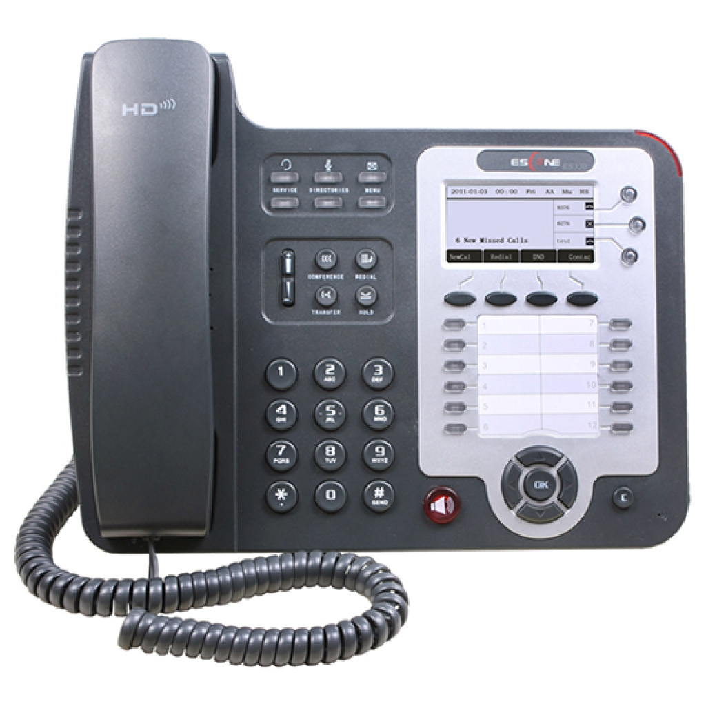 ES330 PEG V4 Escene IP Handset - Aristel Networks