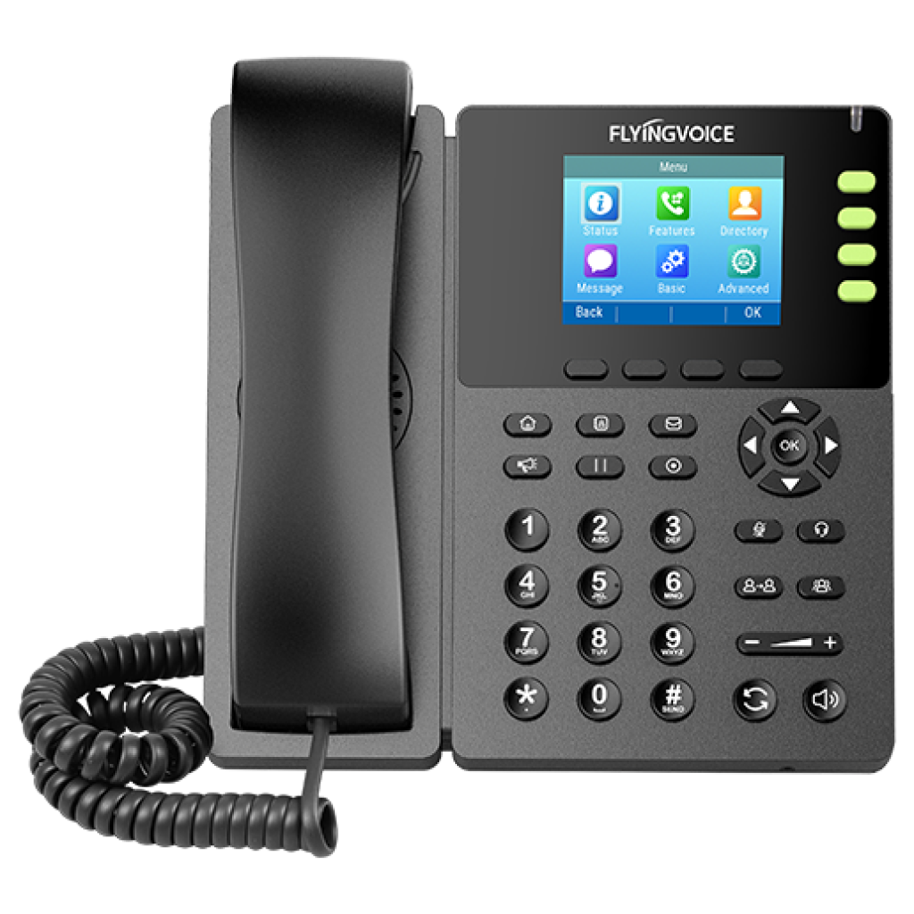 FIP13G - Flying Voice Advanced Business Gigabit Color Screen IP Phone ...