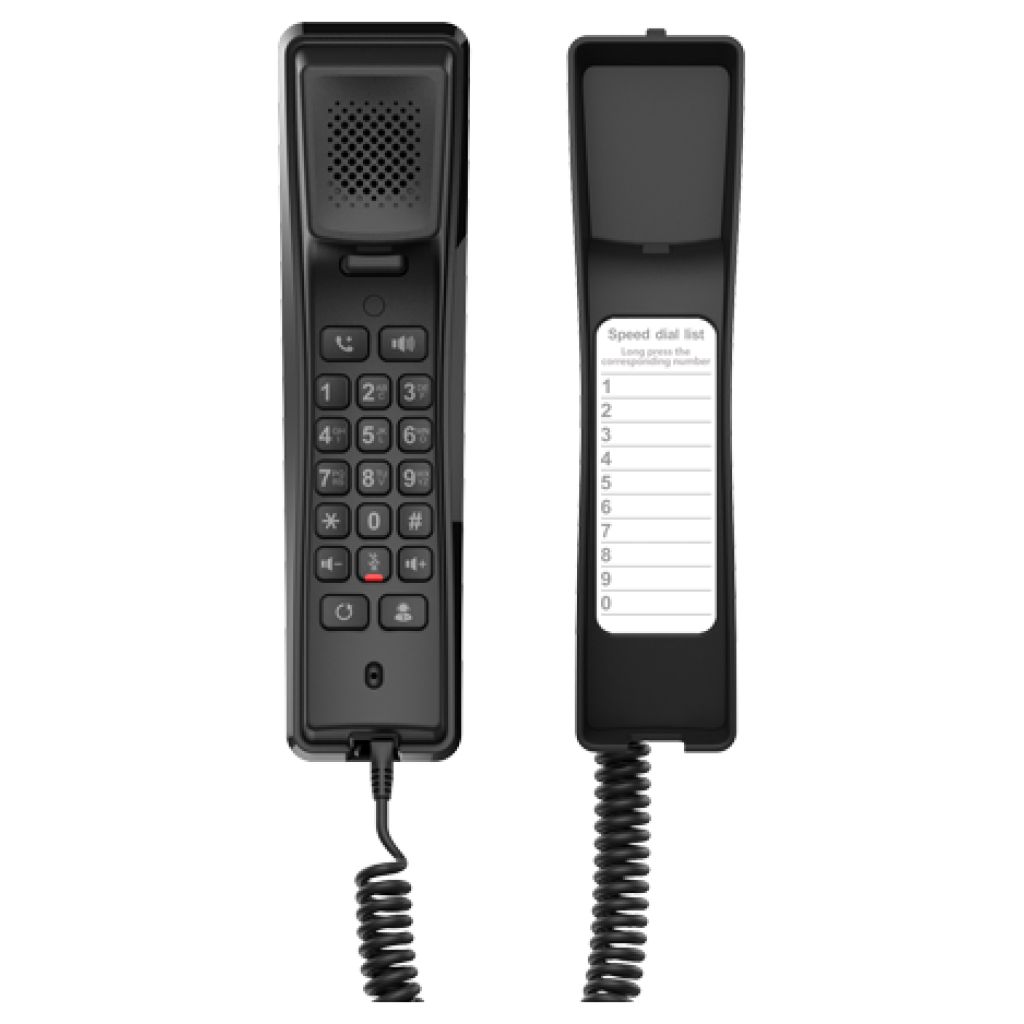 Fanvil Slimline Hotel Phone for Optimal Communication - Aristel Networks