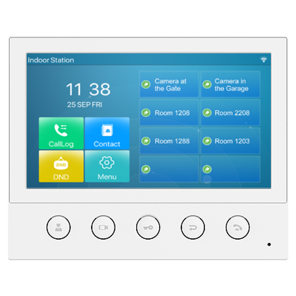 i53W-FANVIL 7" SIP Indoor Station + Touch Screen - Aristel Networks